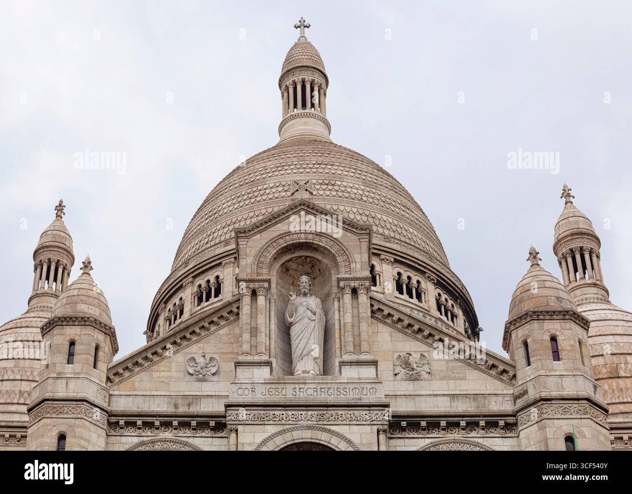 Sacre Coeur is the famous catholic church and popular landmark in Paris ...