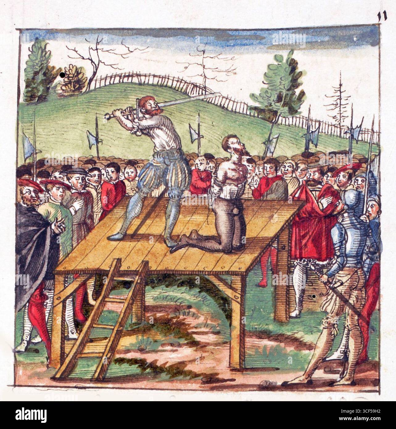 Execution by beheading hi-res stock photography and images - Alamy