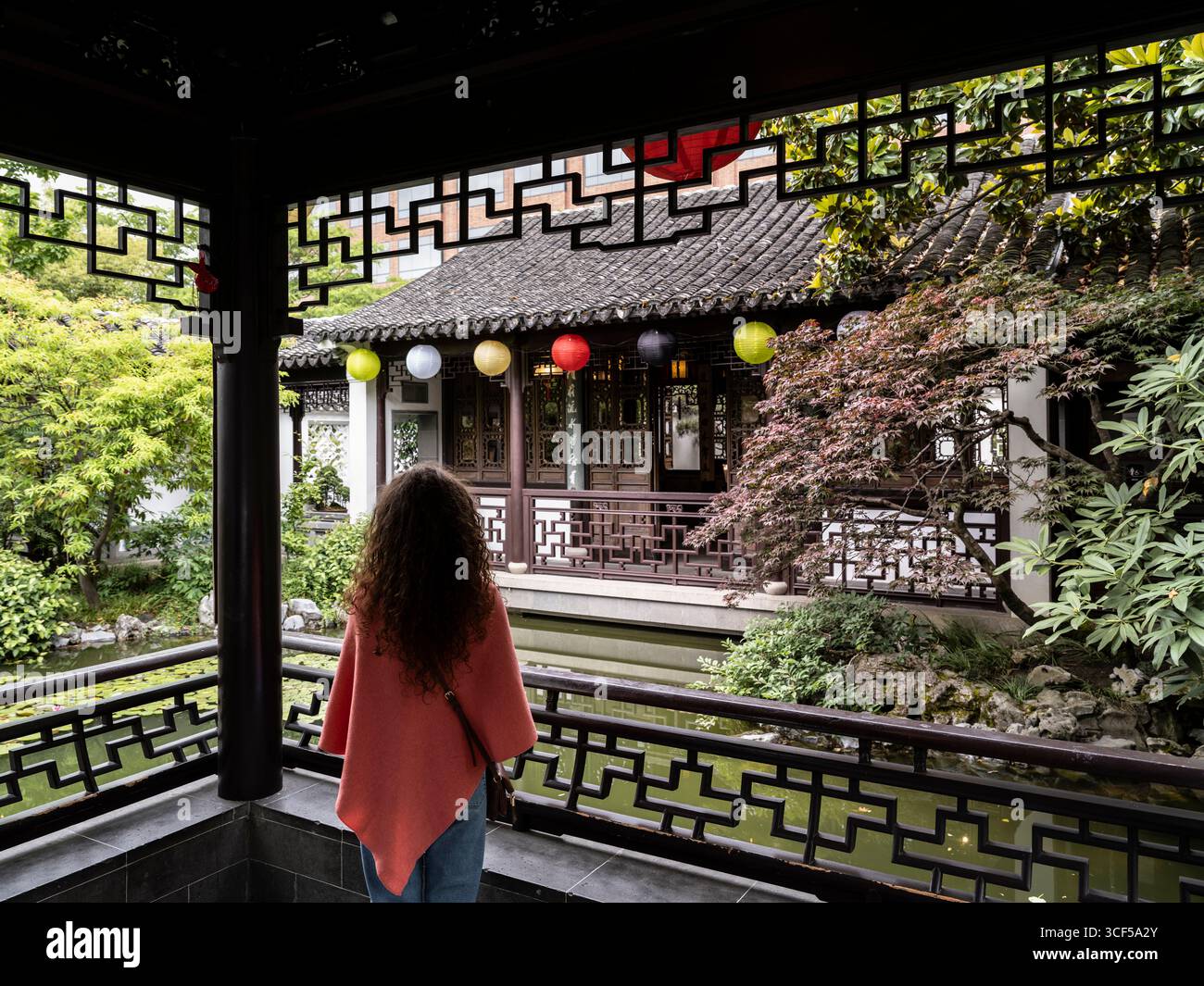 Lansu chinese garden hi-res stock photography and images - Alamy