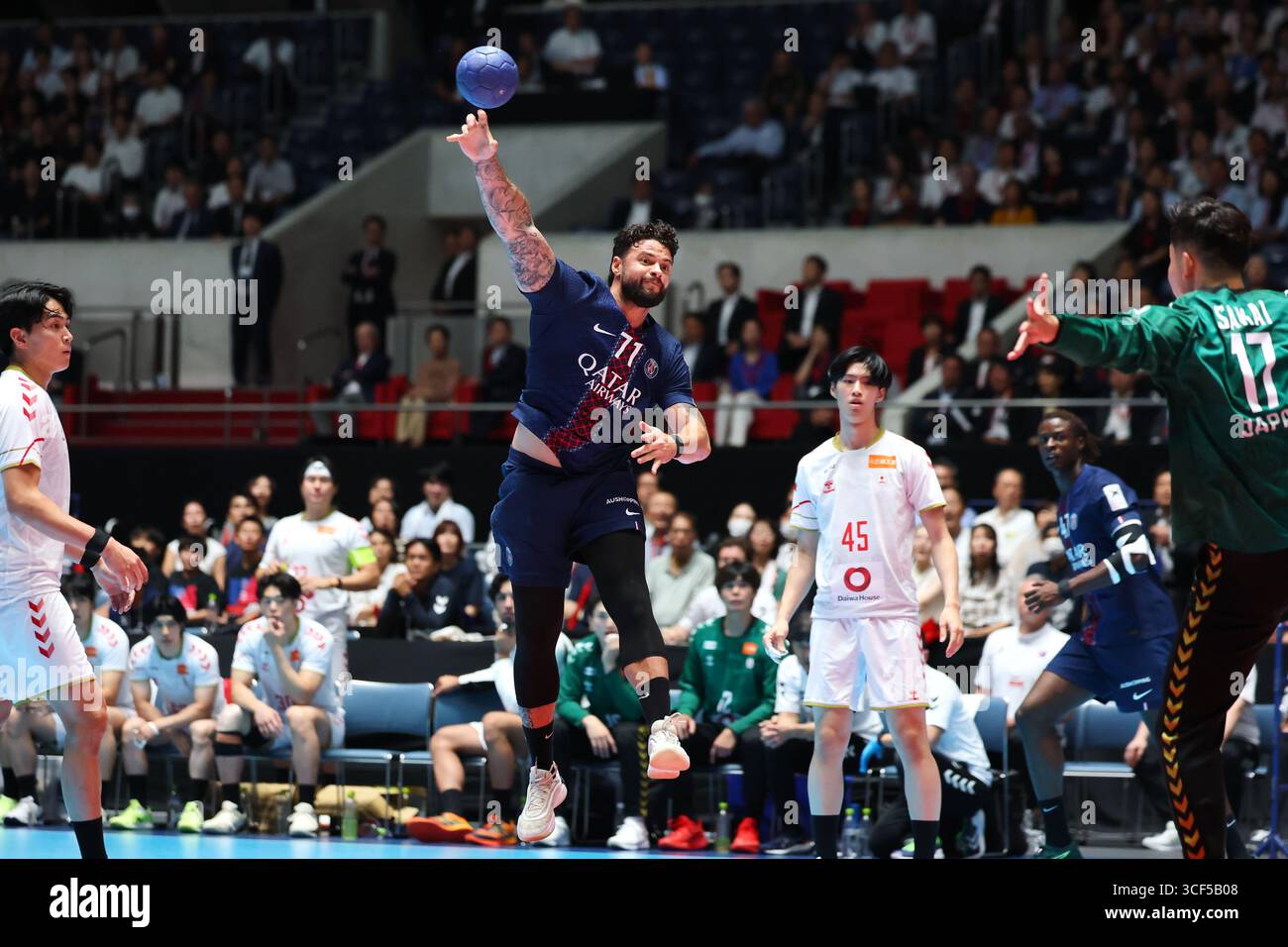 PRANDI Elohim (PSG), AUGUST 20, 2025 - Handball : Paris Saint-Germain ...