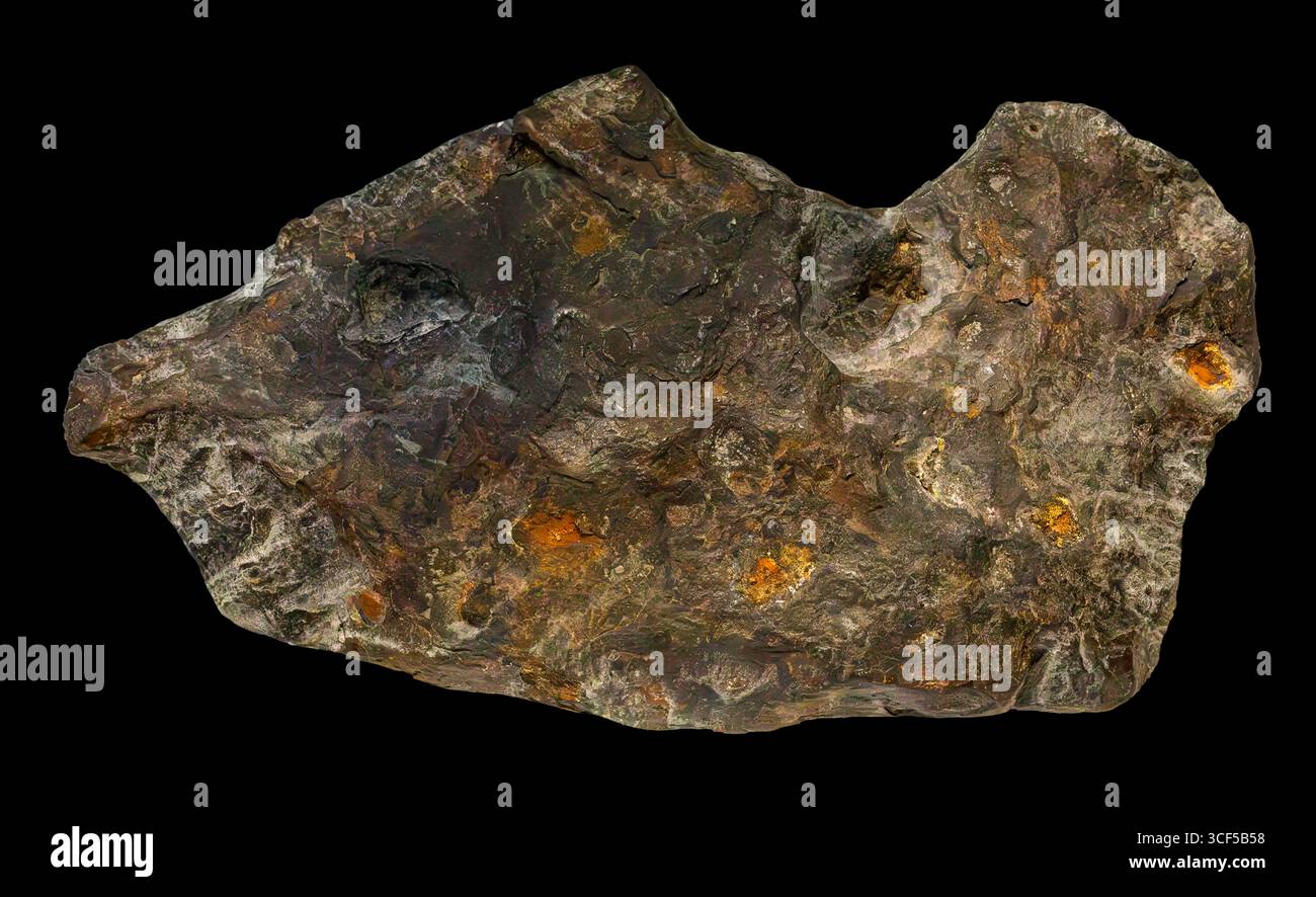 Nantan meteorite, Iron, medium octahedrite (IAB-MG), Nandan County ...