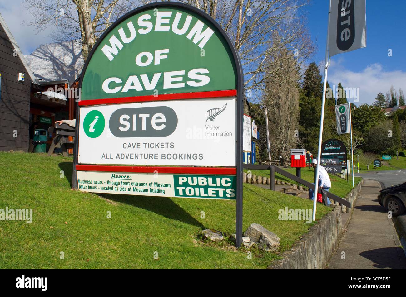 Waitomo Museum of Caves and information center. Waitomo Caves Road ...