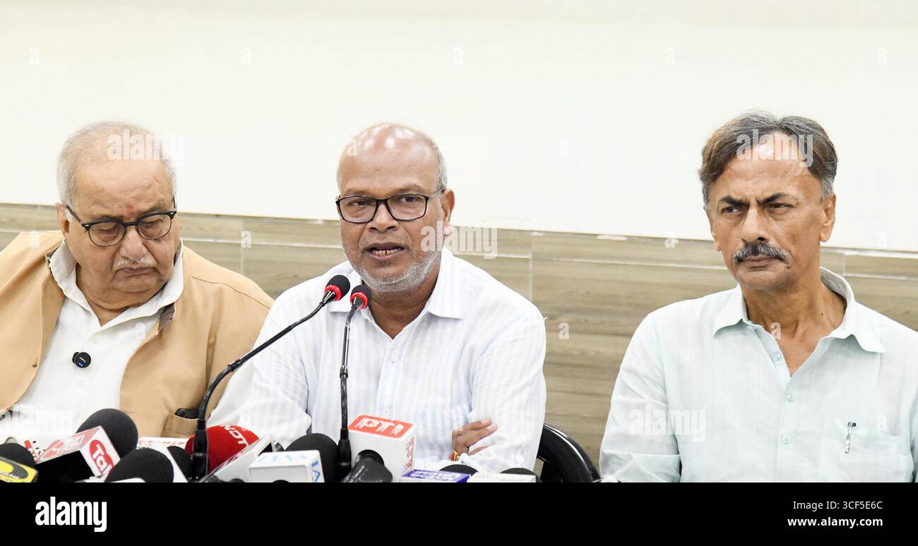 PATNA, INDIA - AUGUST 20: Bihar Congress president Rajesh Ram ...