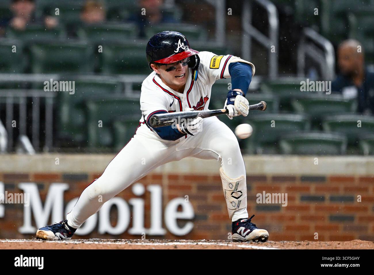 ATLANTA, GA – AUGUST 20: Atlanta shortstop Nick Allen (2) attempts to ...