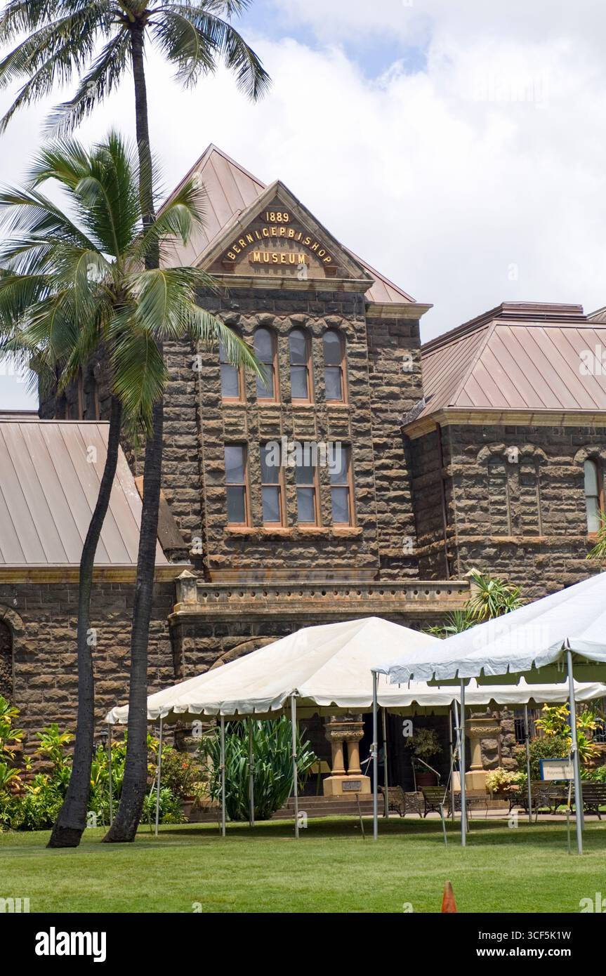 Bishop Museum, Honolulu, Oahu, Hawaii, USA. Bishop Museum is the ...