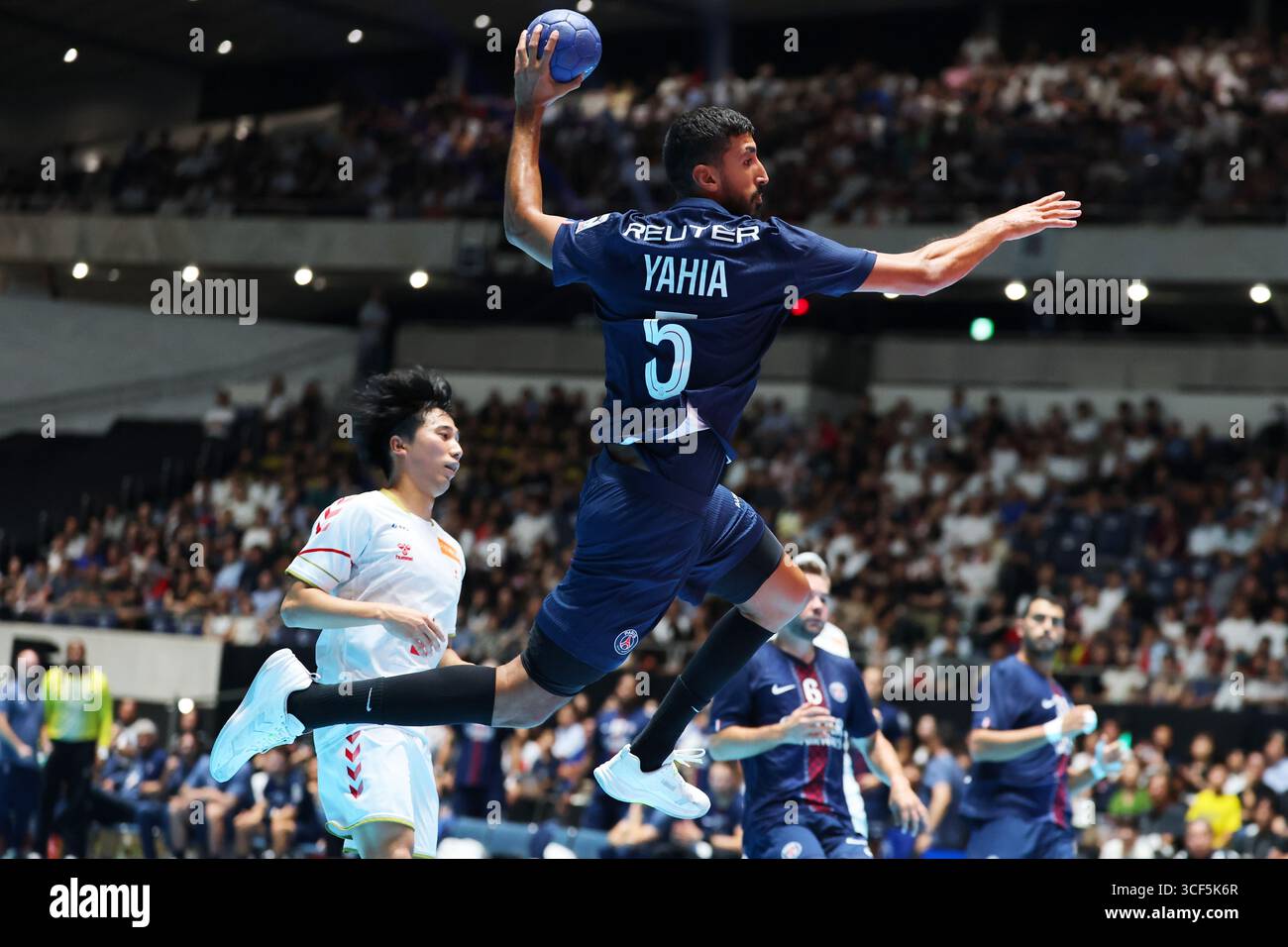OMAR Yahia (PSG), AUGUST 20, 2025 - Handball : Paris Saint-Germain Handball Japan tour 2025 ...
