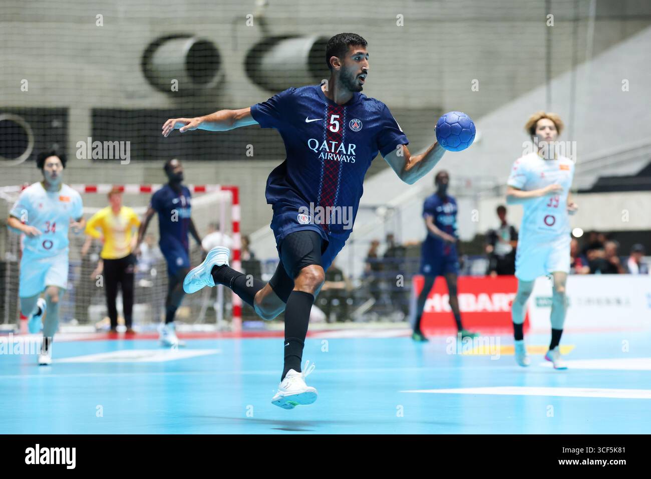 OMAR Yahia (PSG), AUGUST 20, 2025 - Handball : Paris Saint-Germain Handball Japan tour 2025 ...