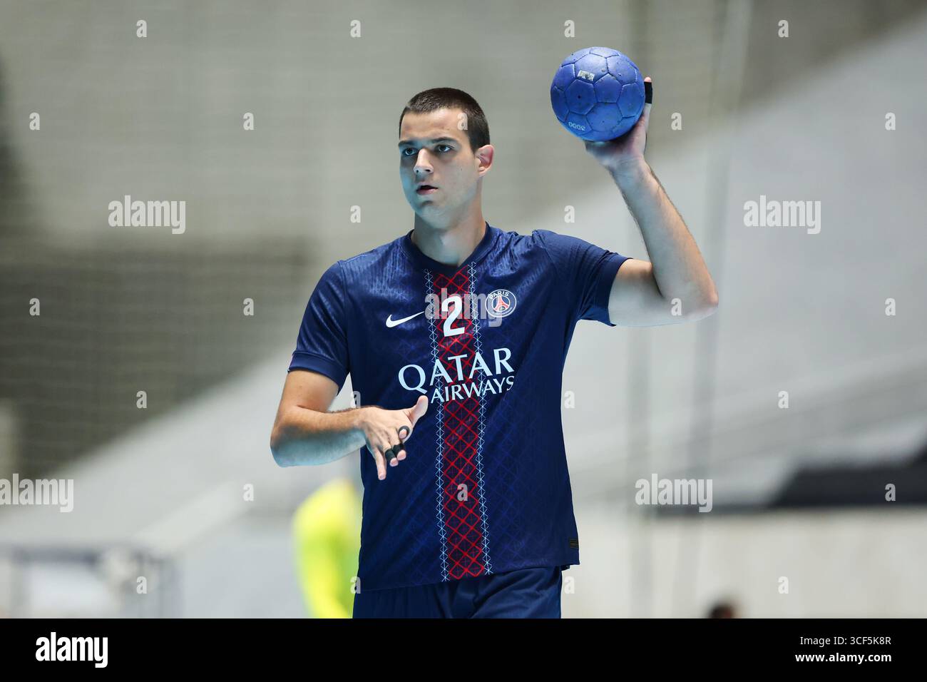 MARAS Mateo (PSG), AUGUST 20, 2025 - Handball : Paris Saint-Germain ...