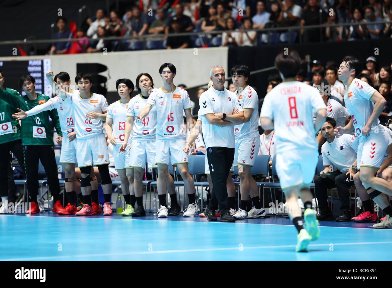 Japan team group (JPN), AUGUST 20, 2025 - Handball : Paris Saint ...