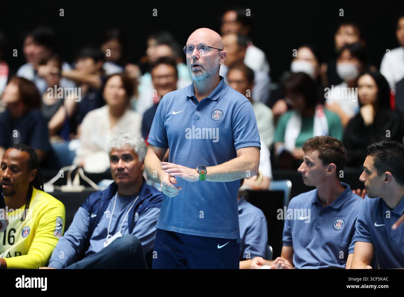 Stefan Madsen head coach (PSG), AUGUST 20, 2025 - Handball : Paris ...