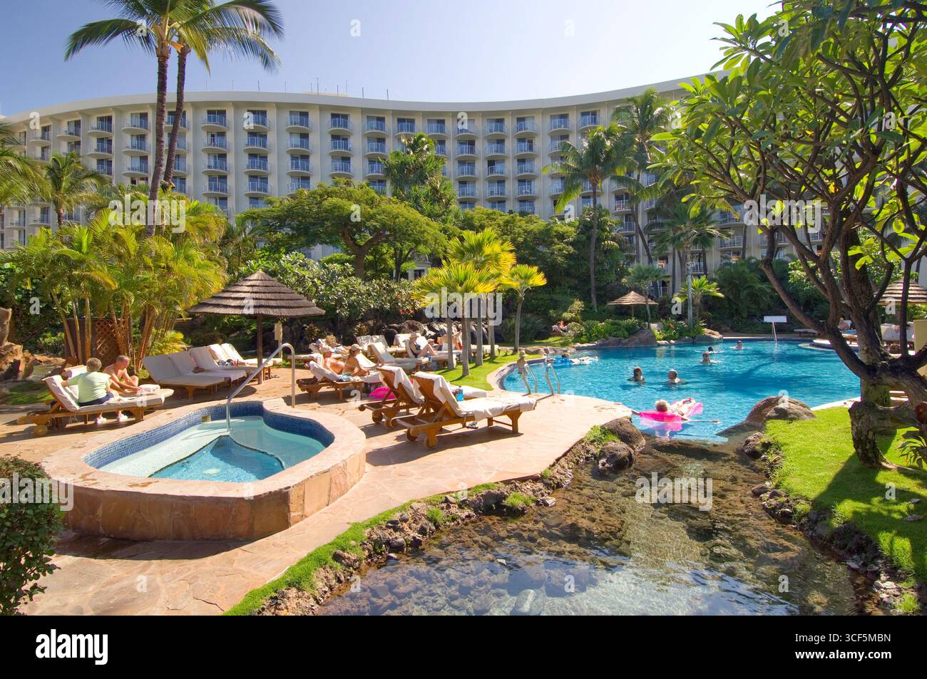 The aquatic playground at the Westin Maui Resort & Spa, Kaanapali, Maui ...