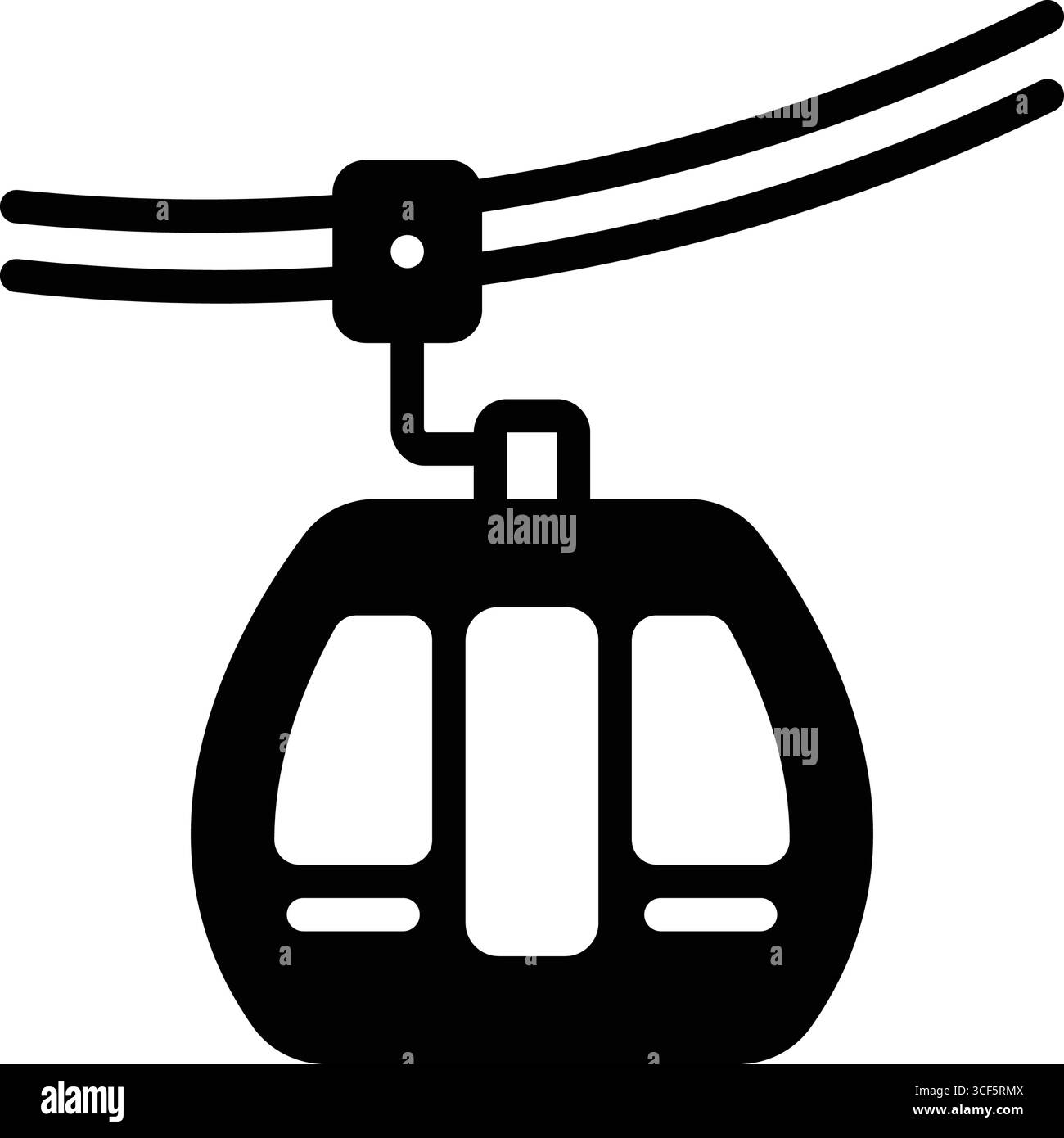 Car cable way Black and White Stock Photos & Images - Alamy