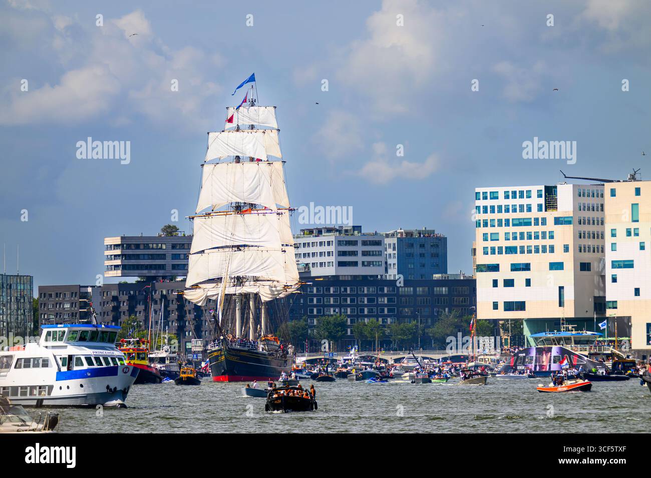 SAIL Amsterdam 2025 which is a maritime event held once every five ...