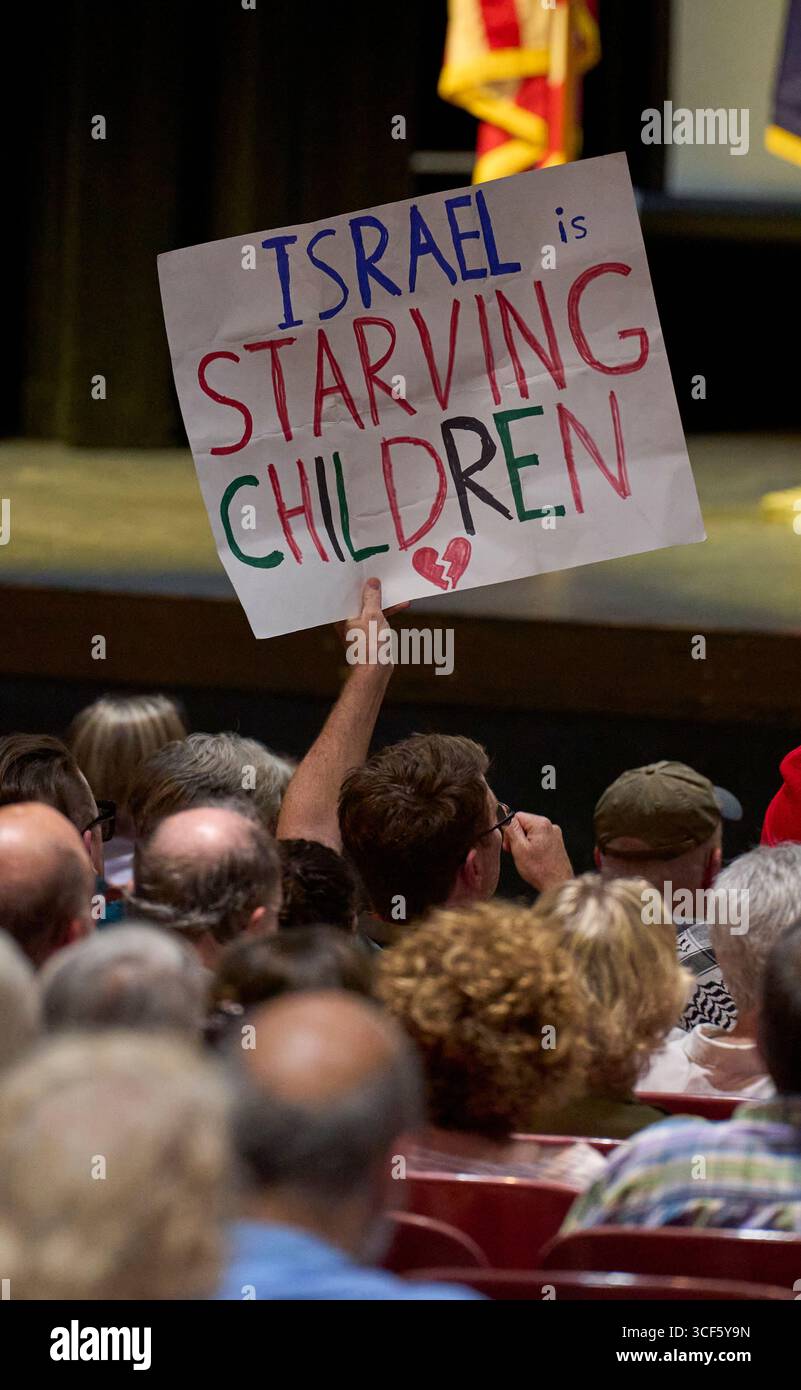 Gaza eugene protest hi-res stock photography and images - Alamy