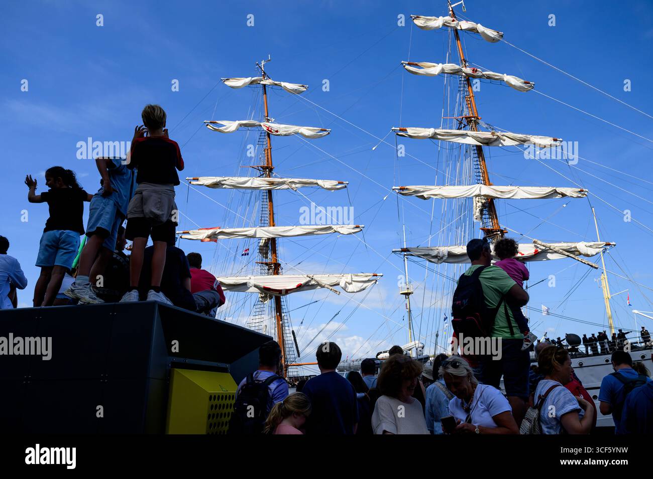 SAIL Amsterdam 2025 which is a maritime event held once every five ...