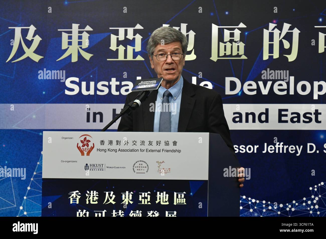 Jeffrey D. Sachs In Hong Kong Jeffrey D. Sachs, professor of Columbia ...