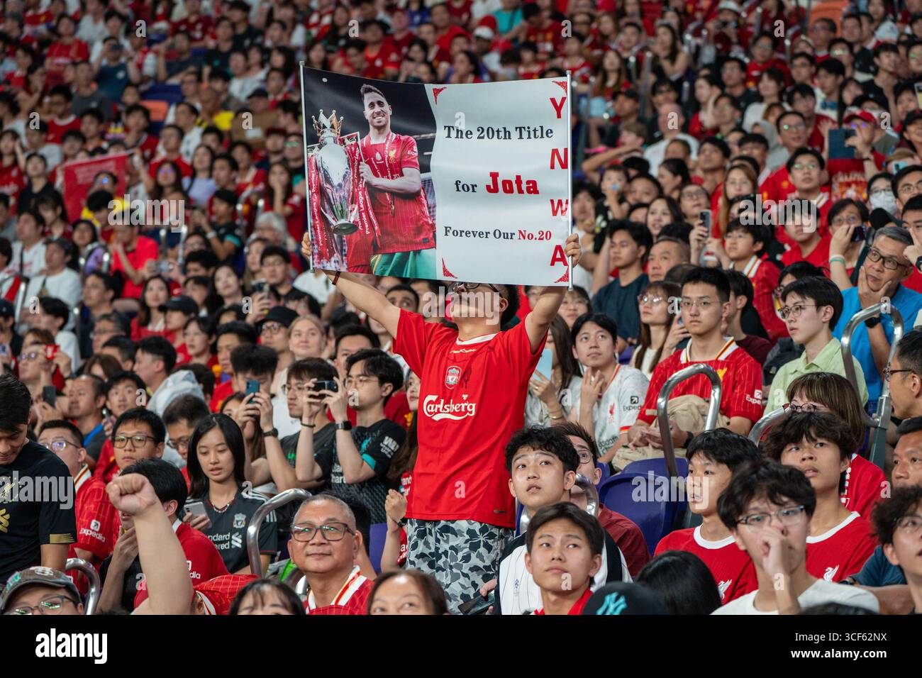 Hong Kong Football Festival Liverpool Open Training Soccer fans of the ...