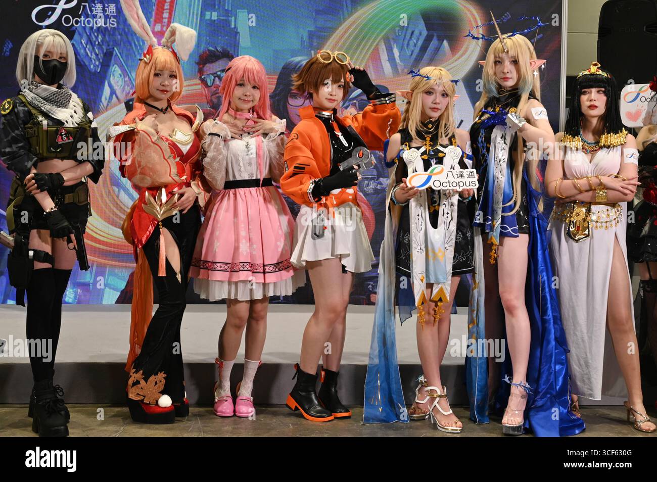 ACGHK 2025 Preview Cosplayers posing photo in the Ani-com & Games ACGHK ...