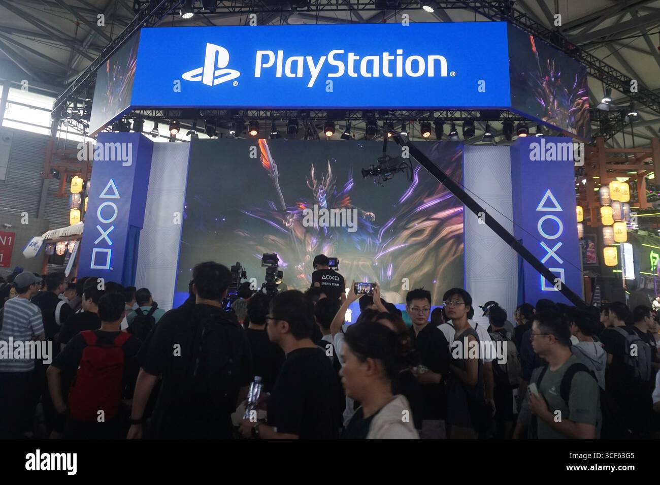 Audience experienced the PlayStation 5 game console at the 2025 ...