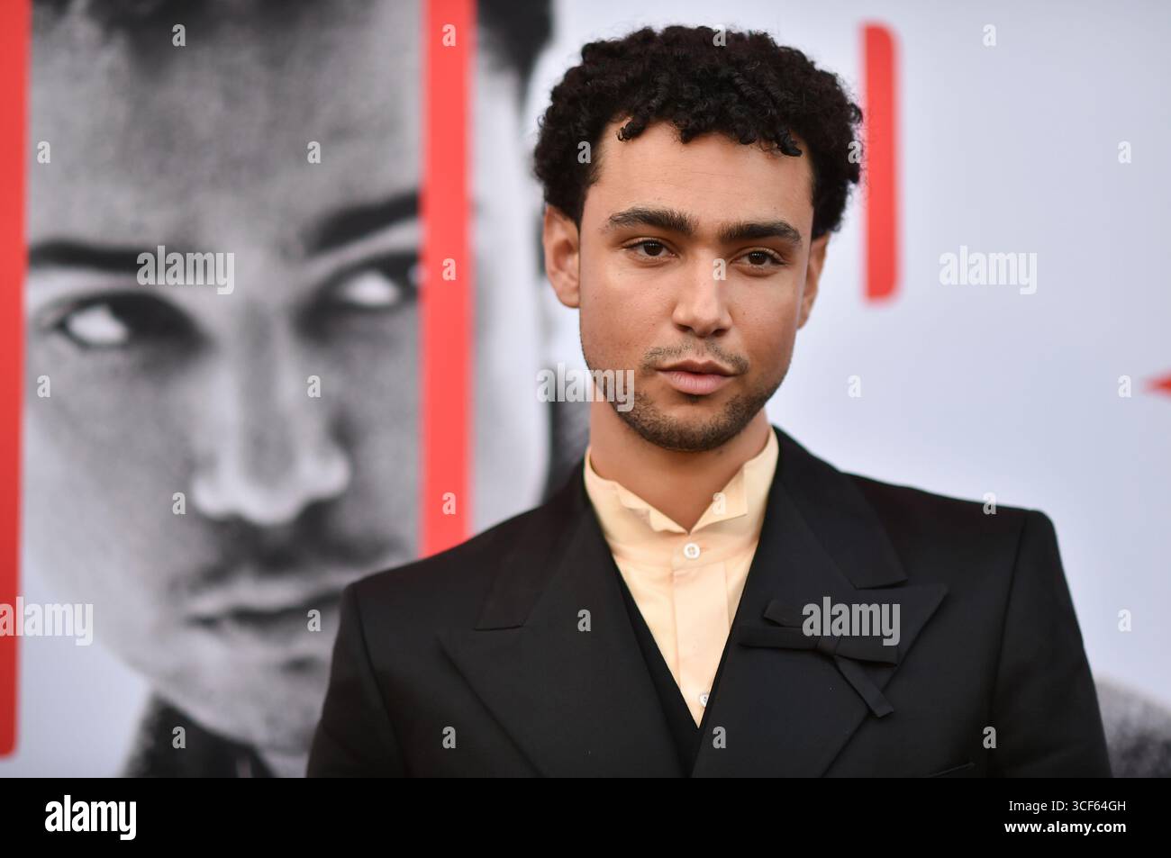 Archie Madekwe arrives at the premiere of "Lurker" on Wednesday, Aug ...