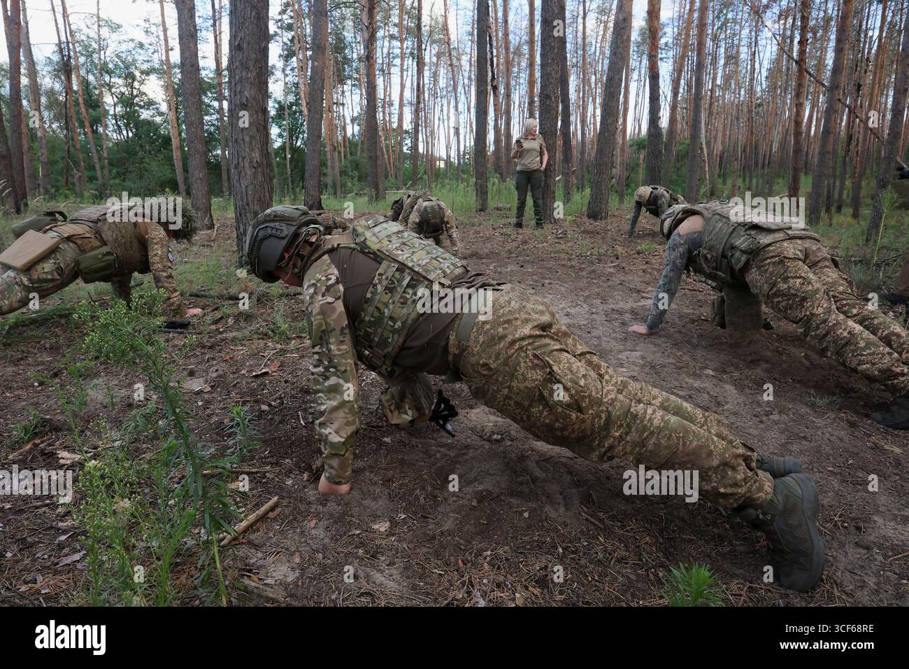 Soldiers of the 13th Khartiia Operational Brigade of Ukraine’s National ...