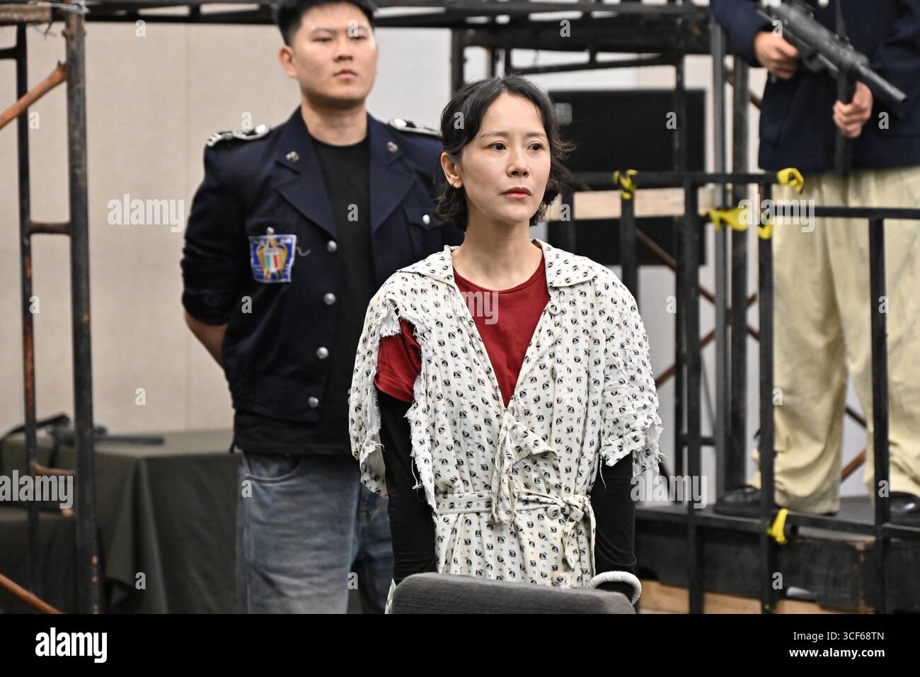 Chinese actress Hai Qing attends an activity in Beijing, China, 20 ...