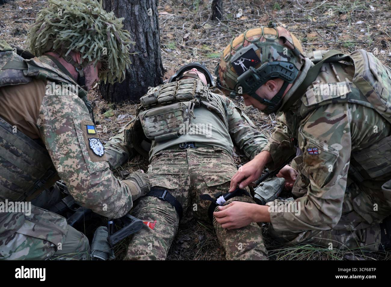 Soldiers of the 13th Khartiia Operational Brigade of Ukraine’s National ...
