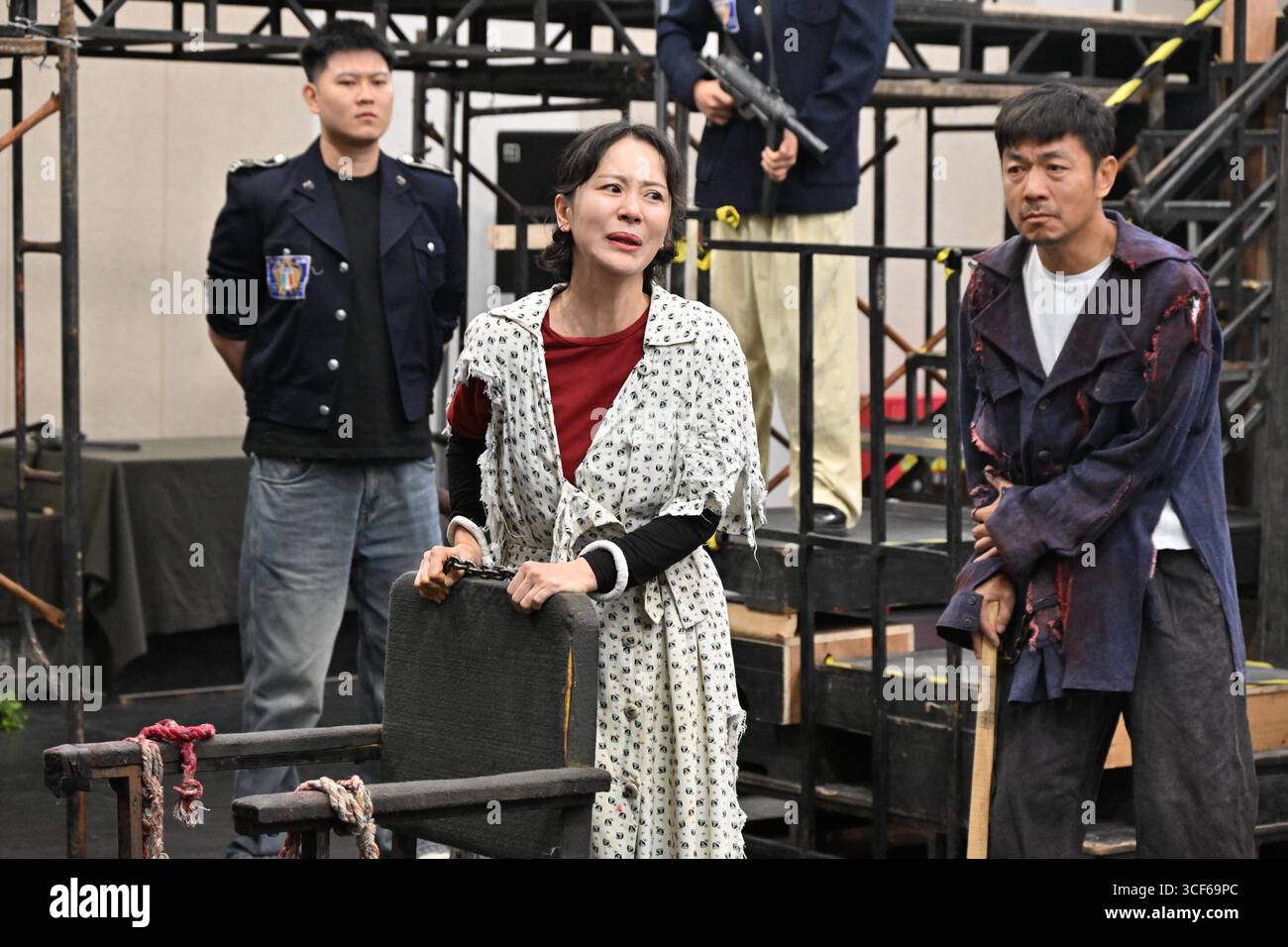 Chinese actress Hai Qing attends an activity in Beijing, China, 20 ...