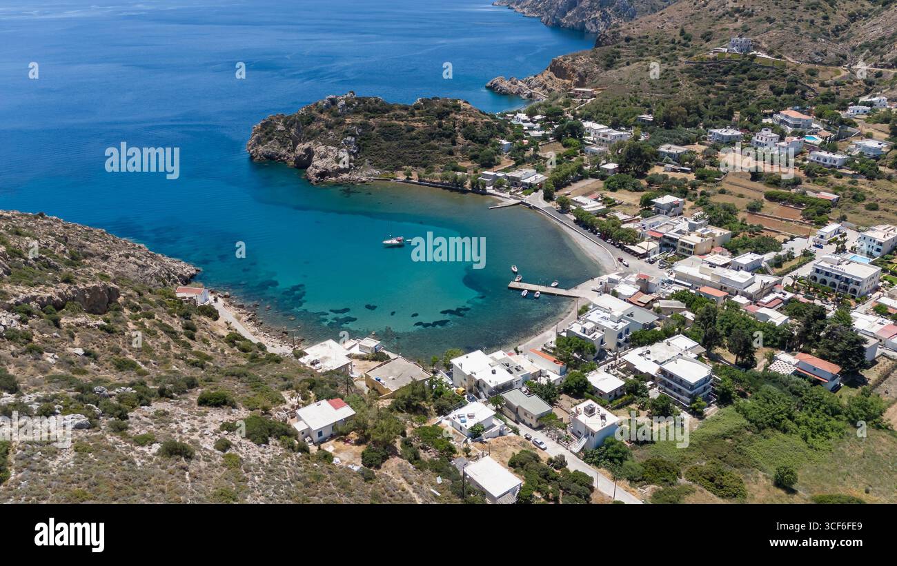 Volcano beach mavra volia hi-res stock photography and images - Alamy