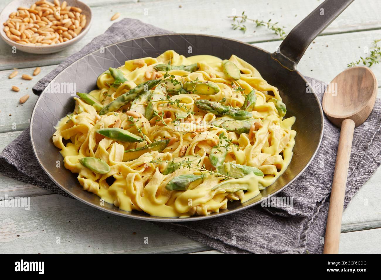 Italian homemade pappardelle pasta hi-res stock photography and images ...