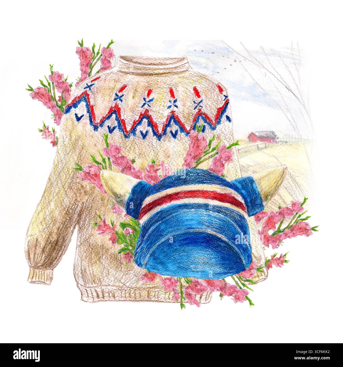 Authentic country lifestyle Cut Out Stock Images & Pictures - Alamy