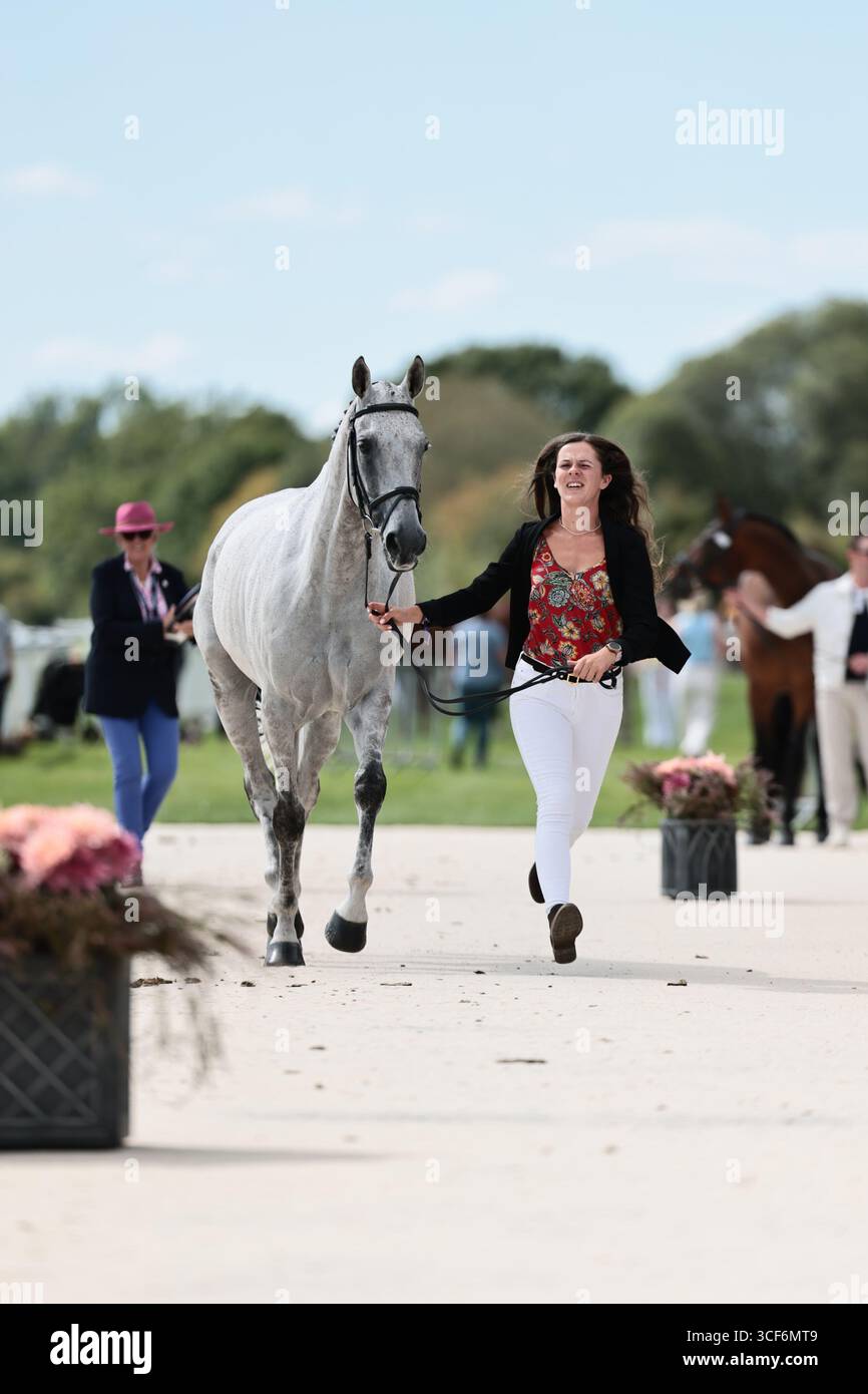 Emma Lawton of Great Britain with Dinarthall Sea King during the first ...