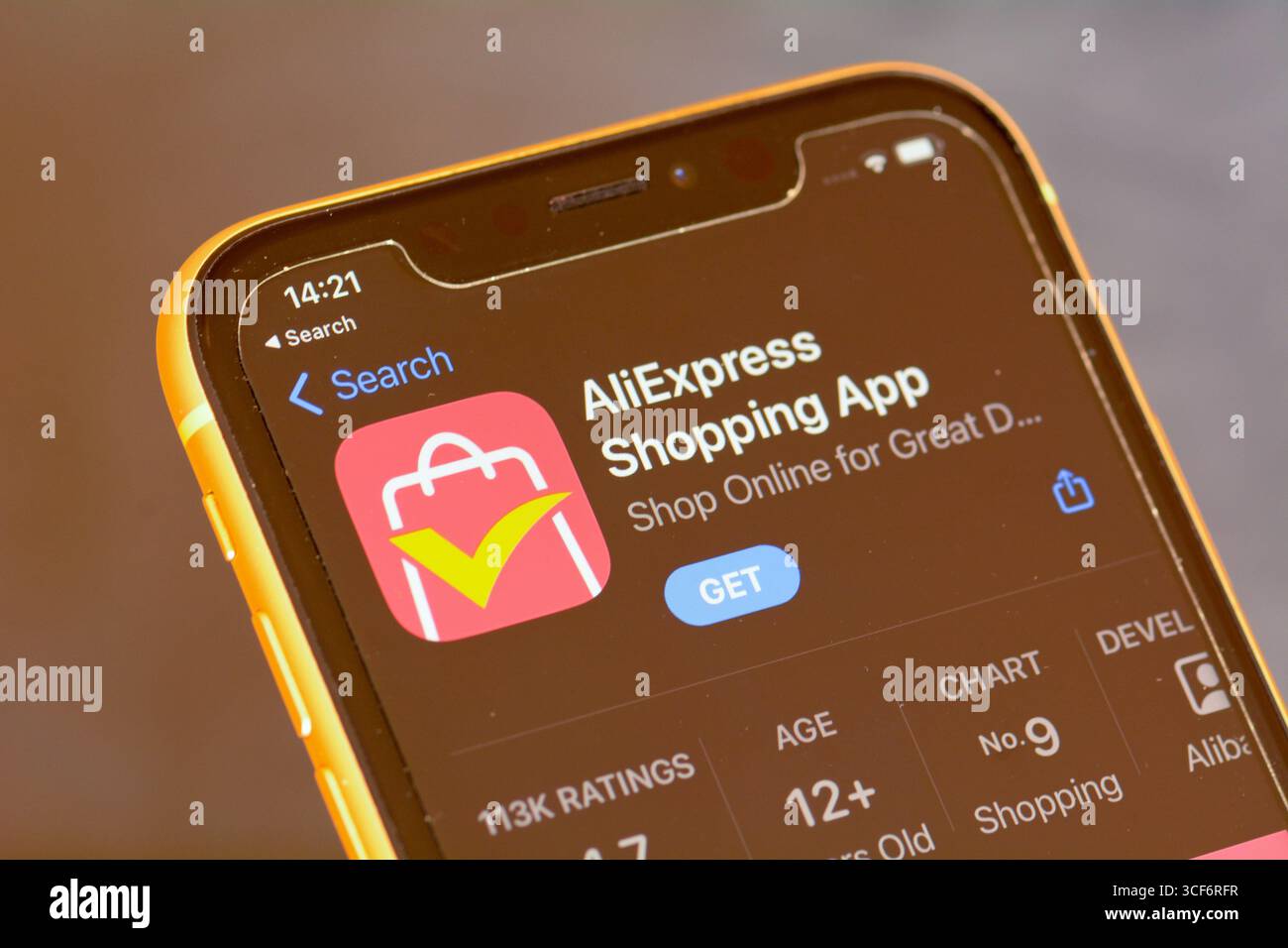 AliExpress app in the Apple App Store Stock Photo - Alamy