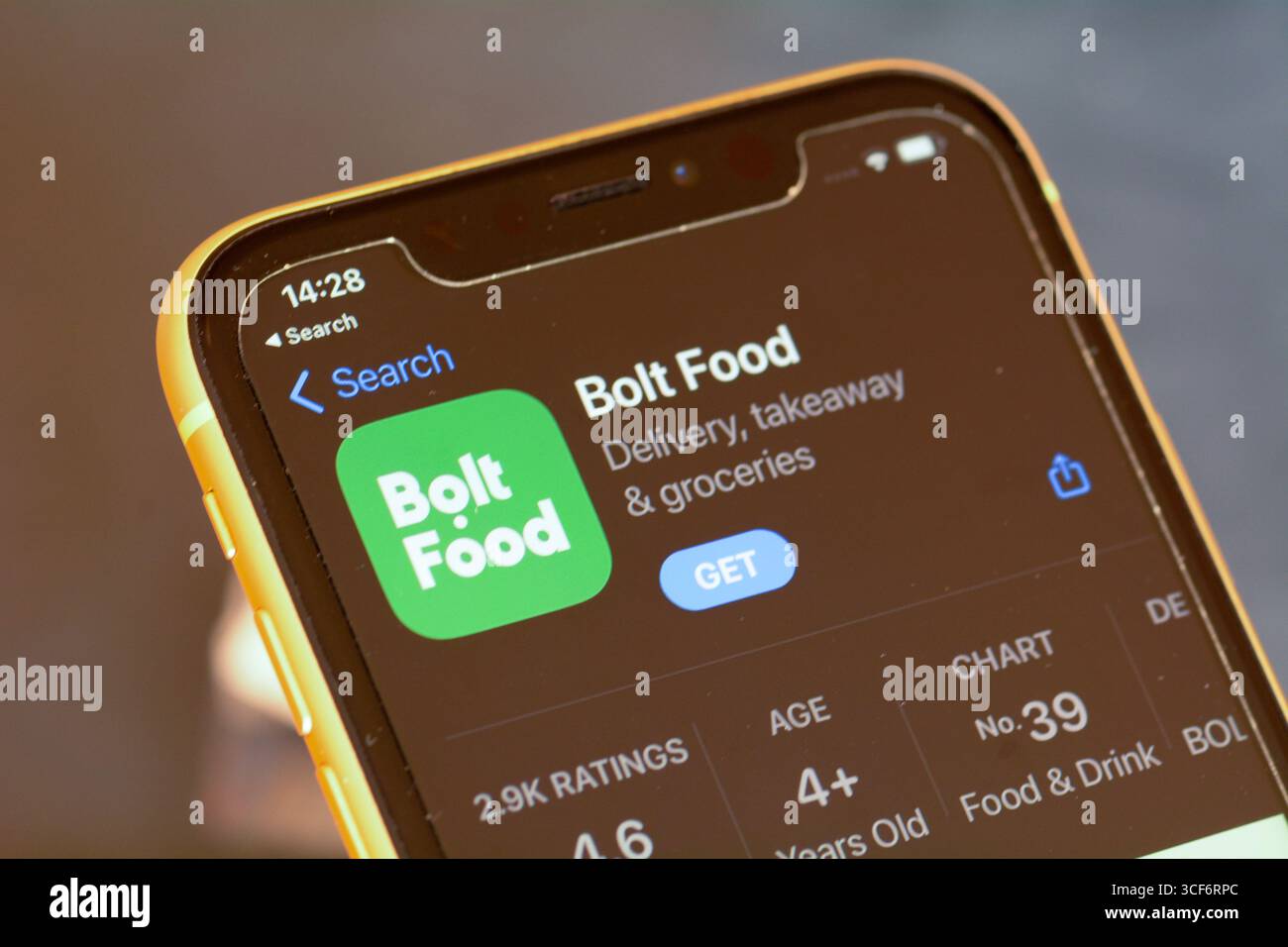 Bolt food delivery hi-res stock photography and images - Alamy