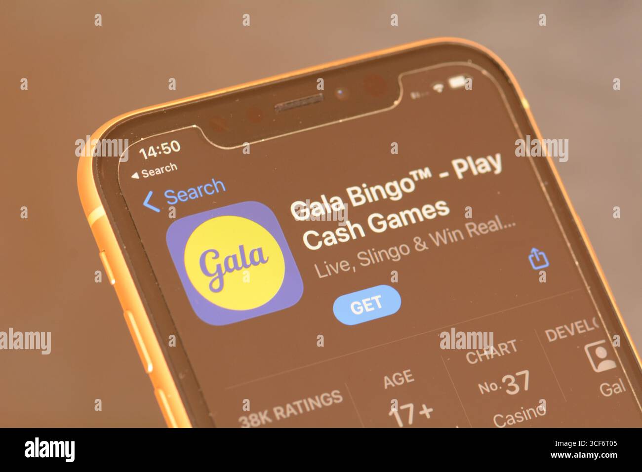 Gala Bingo app in the Apple App Store Stock Photo - Alamy