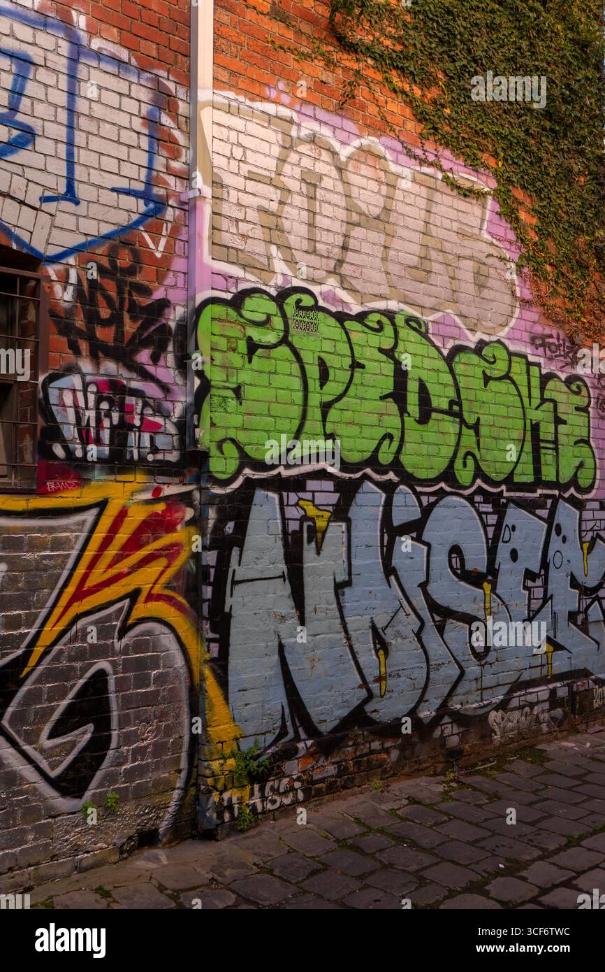 Melbourne, Australia, July 8th 2024, streets of Melbourne - Fitzroy ...