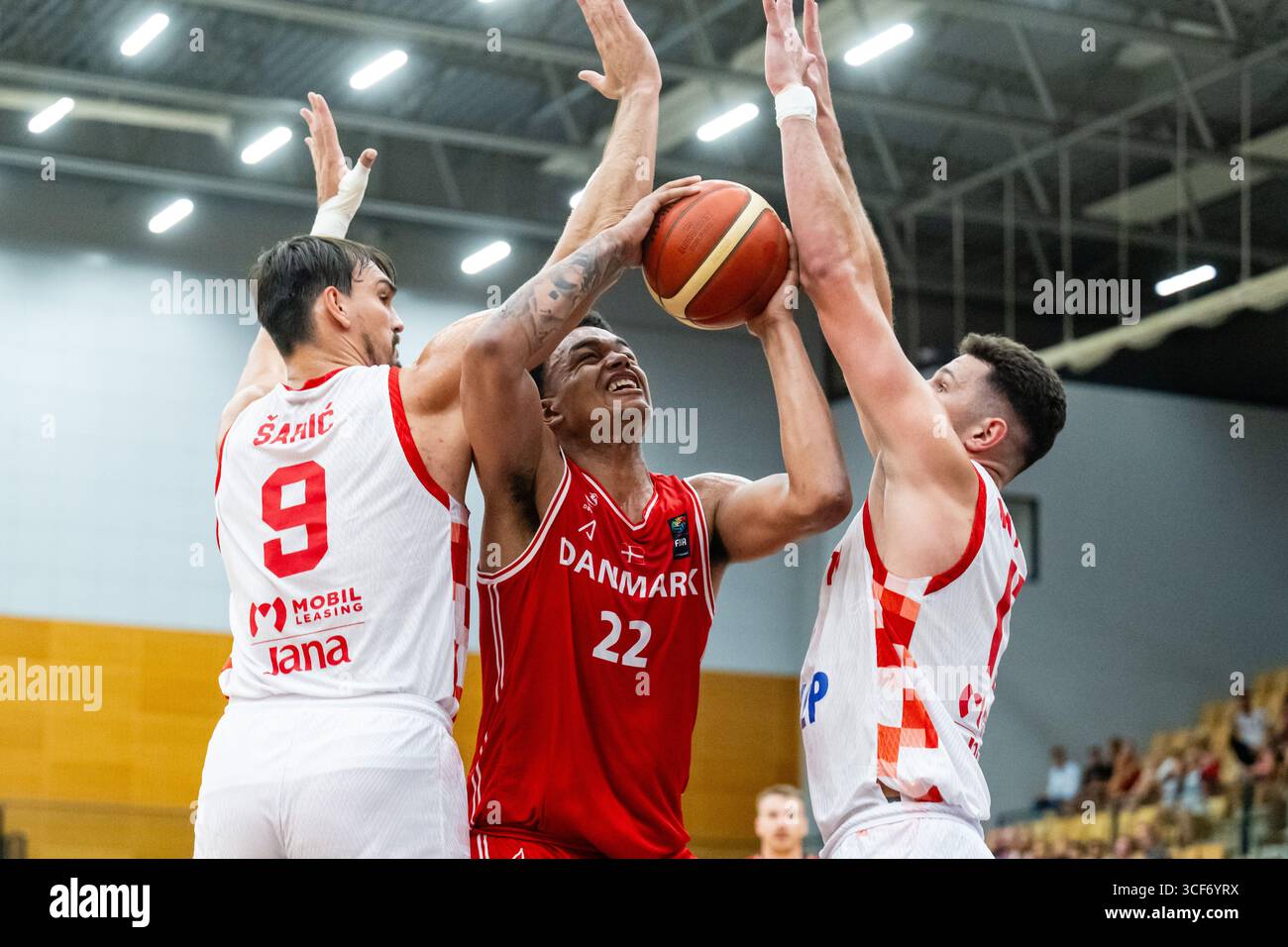 Farum, Denmark. 20th, August 2025. Jermaine Ballisager Webb (22) of ...