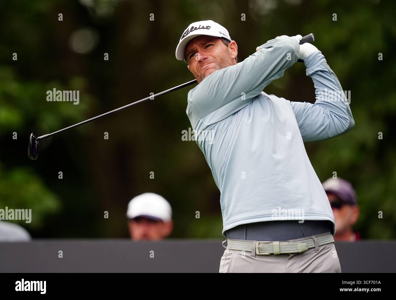 Lucas Bjerregaard during day one of the Betfred British Masters 2025 at ...