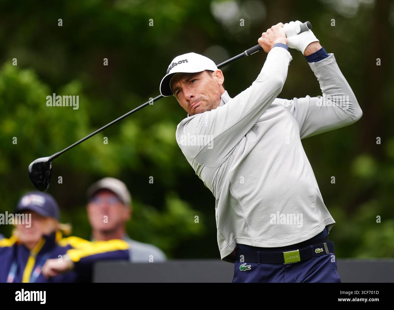 Benjamin Hebert during day one of the Betfred British Masters 2025 at ...