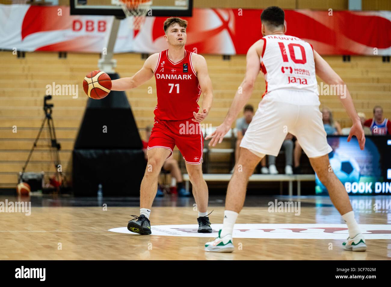 Farum, Denmark. 20th, August 2025. JonathanKlussmann (71) of Denmark ...