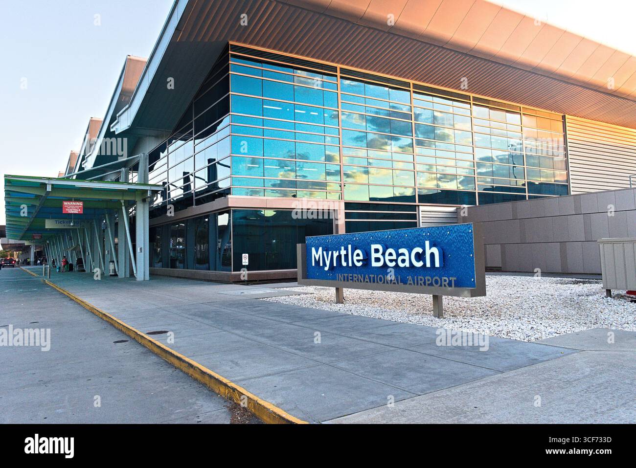 Myrtle Beach, SC – April 8, 2025: Myrtle Beach International Airport ...