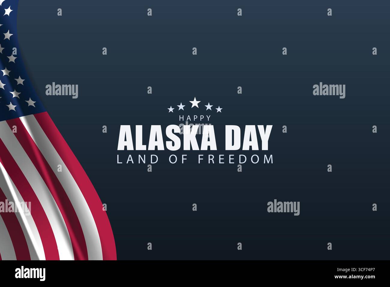 Alaska Day Festivities and Traditions on October 18 Stock Vector Image ...