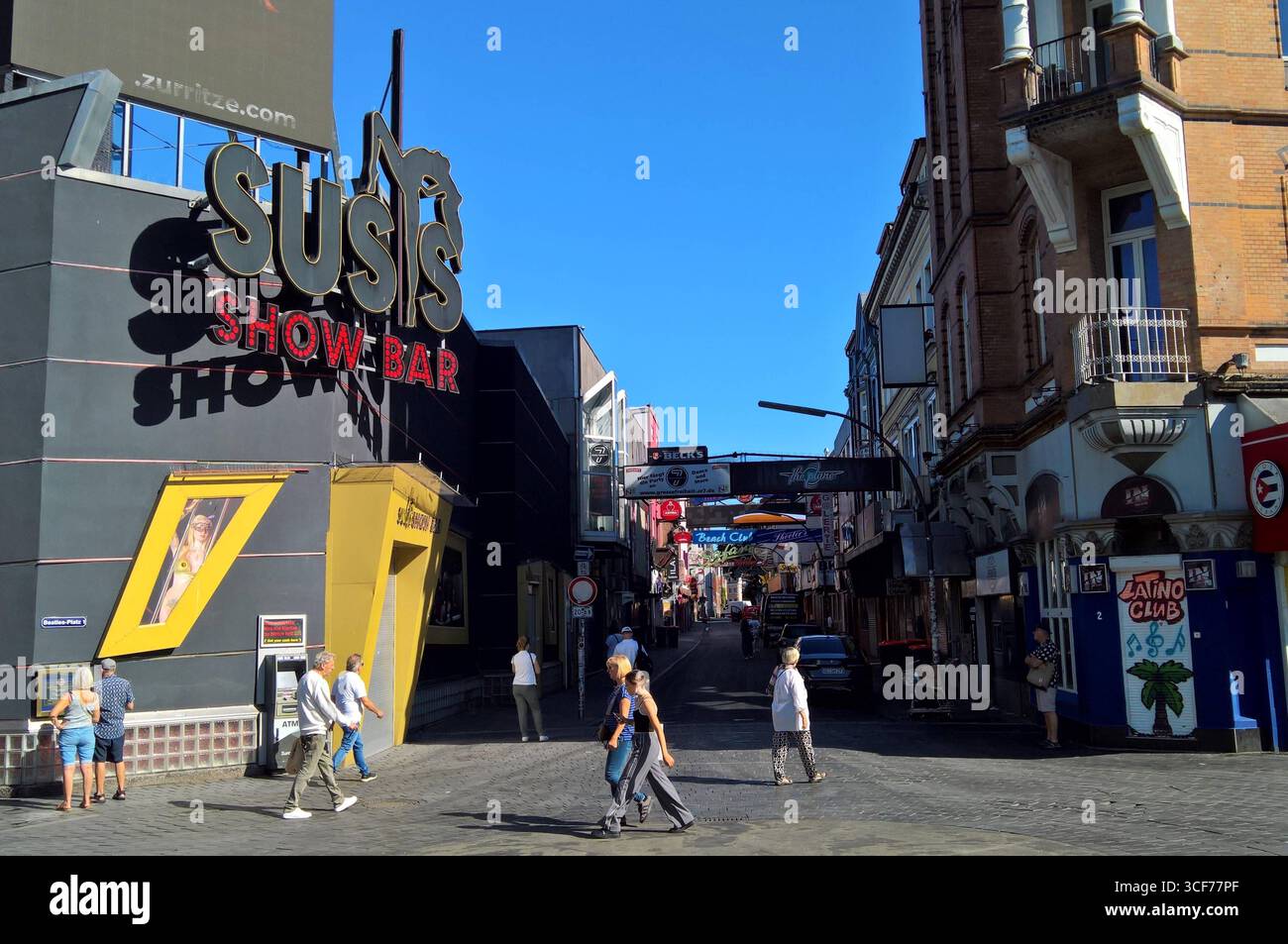 Hamburg Kiez. Der Beatles-Platz ist ein Platz in Hamburg-St. Pauli an ...