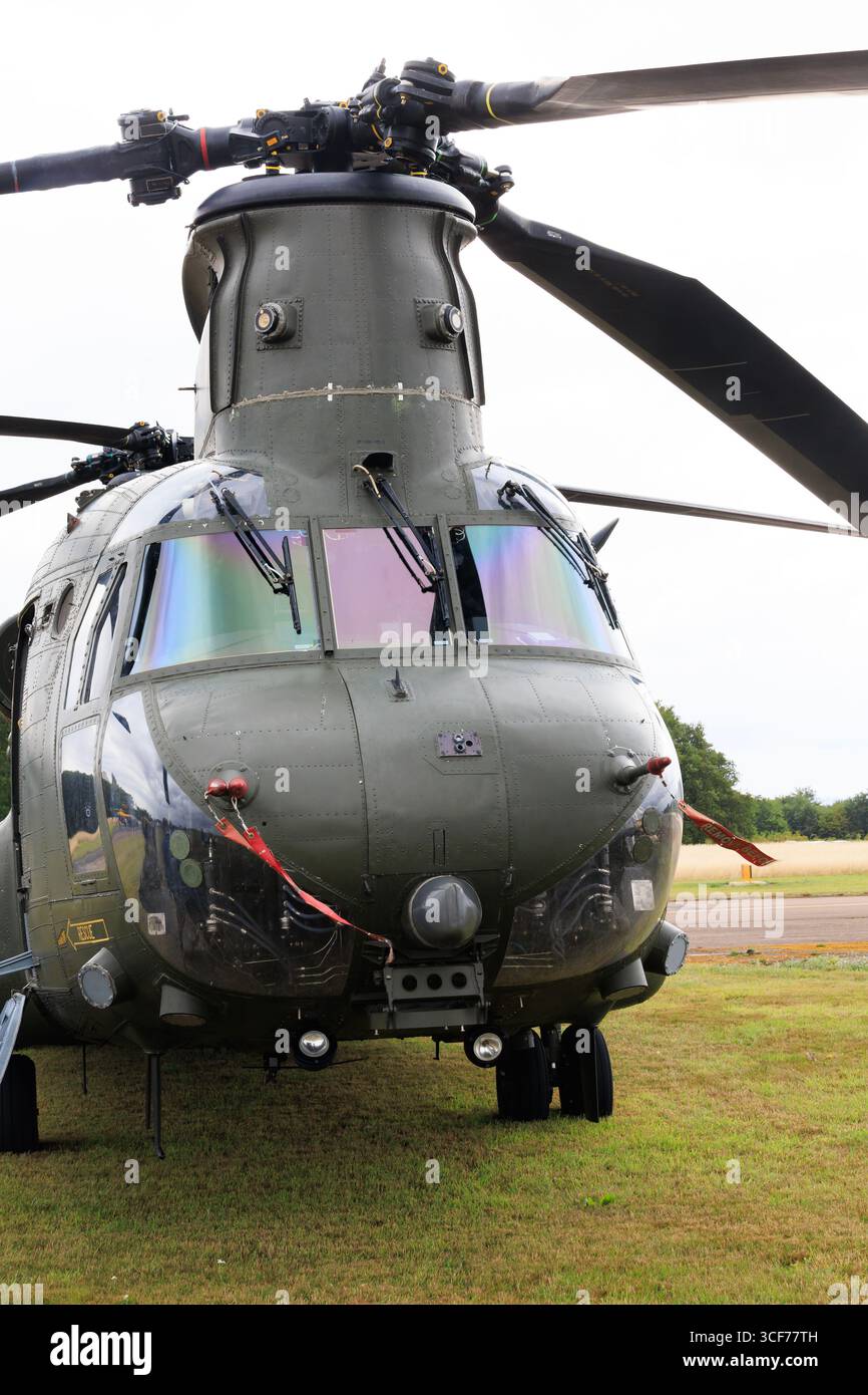 Boeing CH-47 Chinook HC2. ZA684, of the Royal Air Force on static ...
