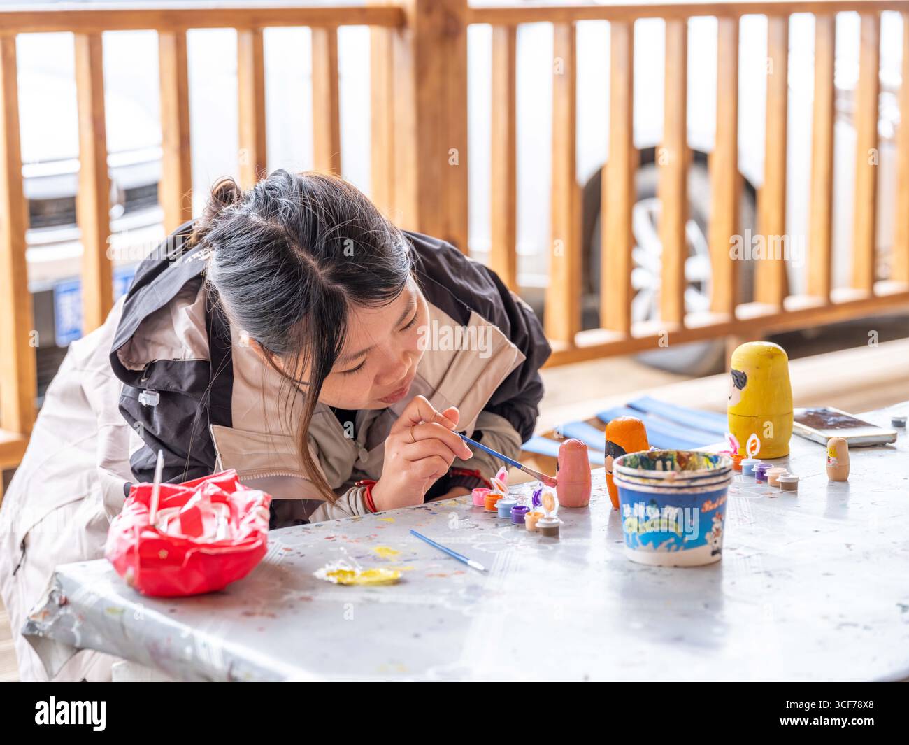 Matryoshka doll making hi-res stock photography and images - Alamy