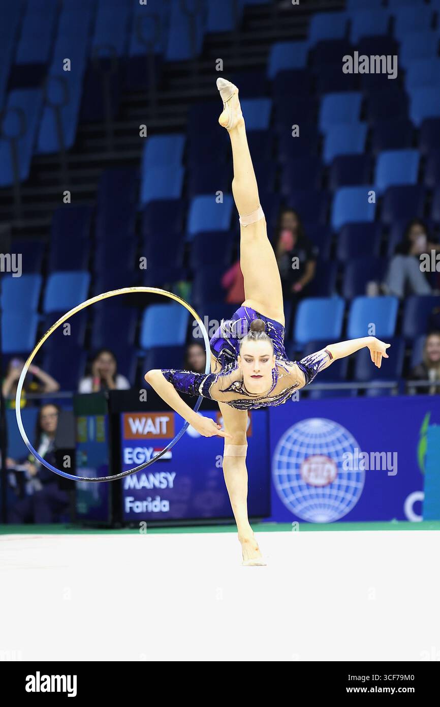 Darja Varfolomeev (Germany), Qualification Hoop during the 2025 ...