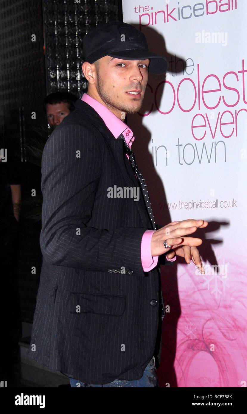 Abs Breen at the Pink Ice Charity Ball held at the Waldorf Hilton Hotel ...