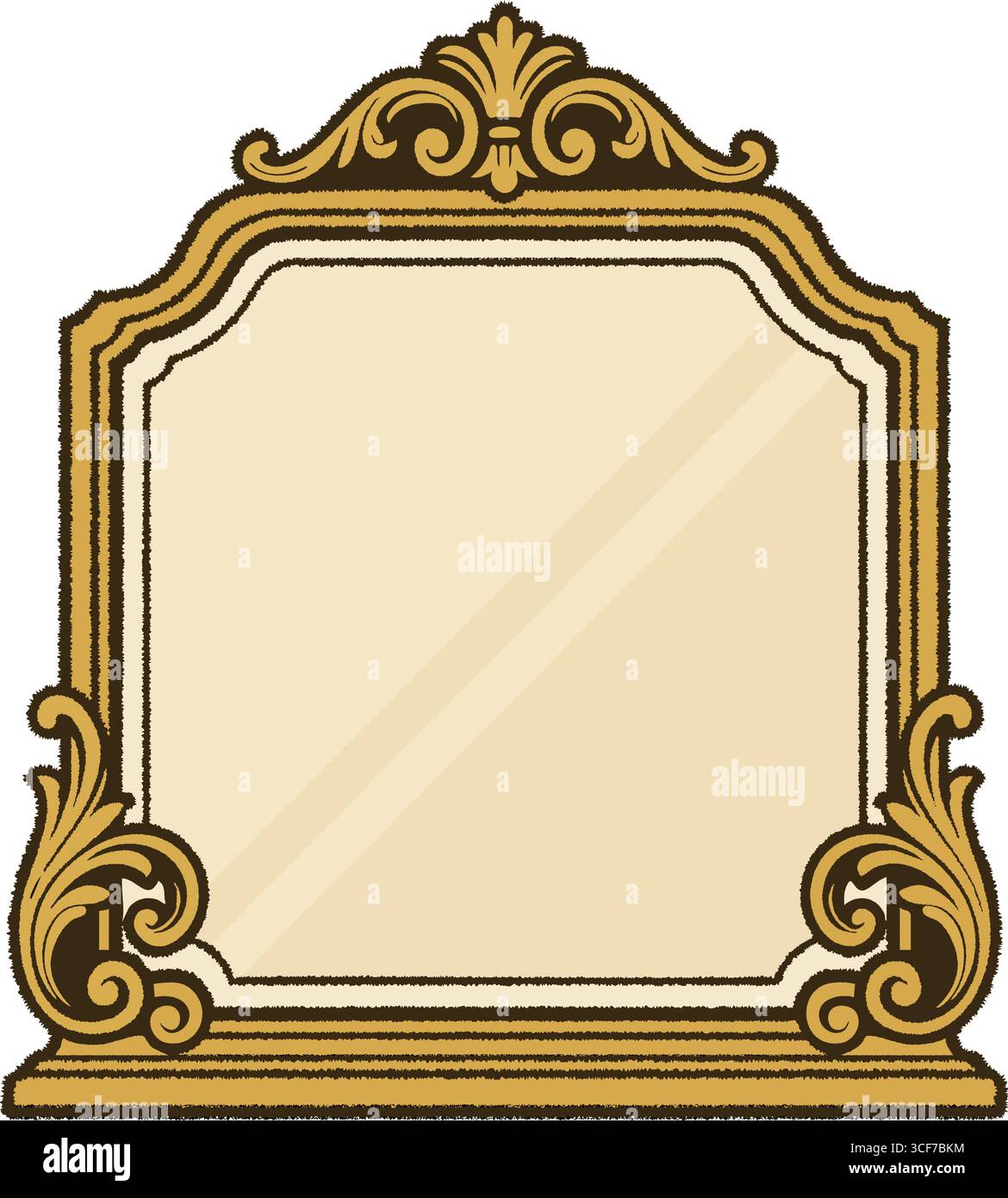Corners scrollwork hi-res stock photography and images - Alamy