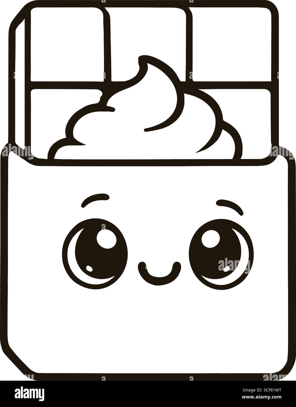 Delicious chocolate products Stock Vector Images - Alamy