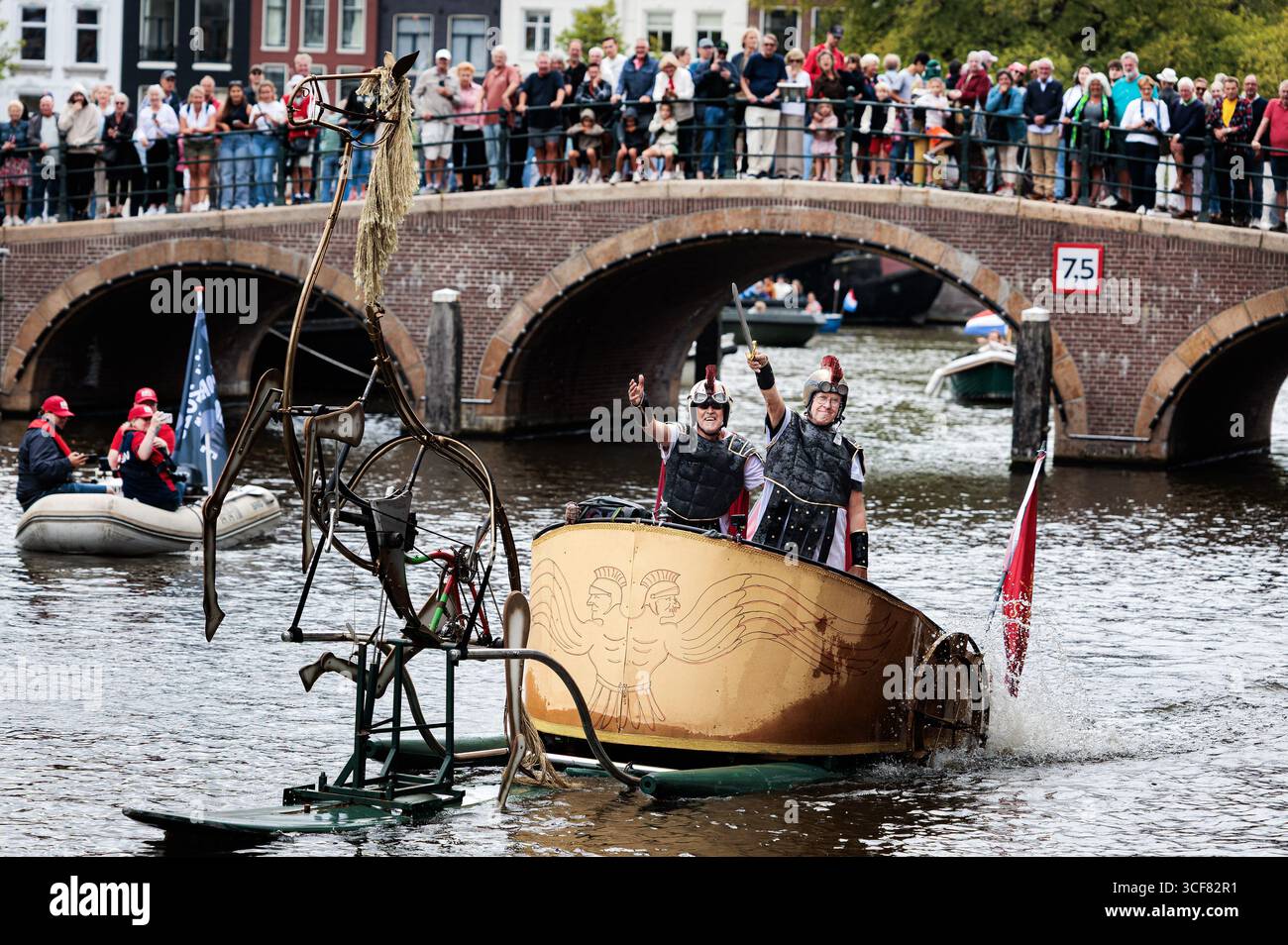 AMSTERDAM - The Amsterdam canals are the setting for the ...